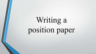 Writing a Position Paper.pdf