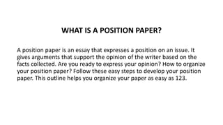 WRITING A POSITION PAPER.pptx