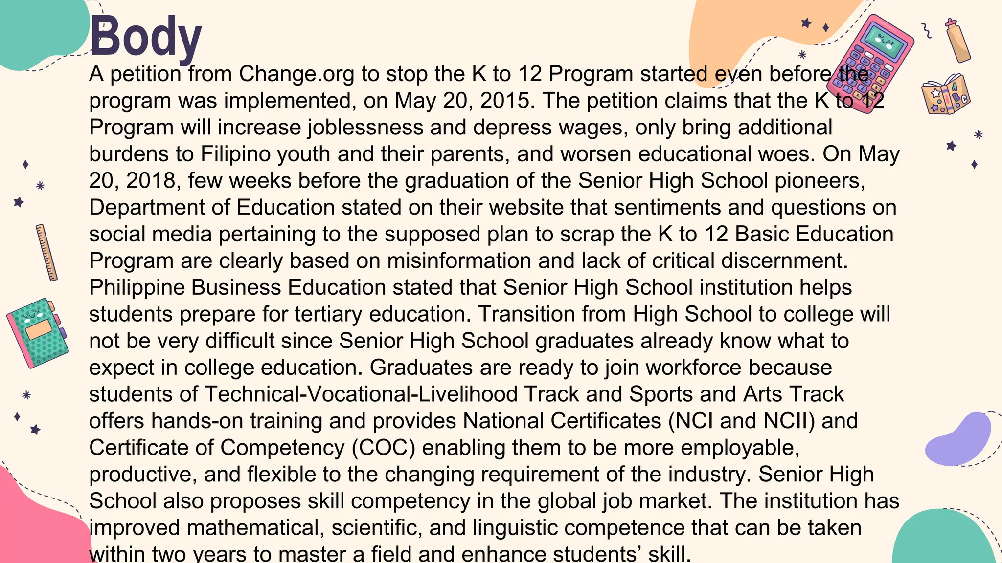 Writing a Position Paper with outline and example | PPTX