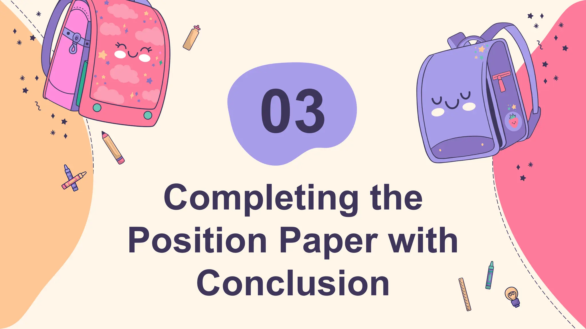 Writing a Position Paper with outline and example | PPTX