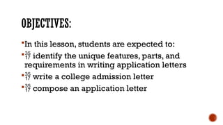 The writing application process powerpoint presentation | PPTX