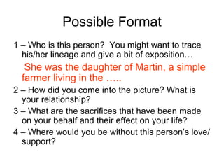 Writing A Praise Poem | PPT