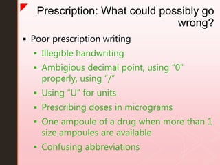 Writing a prescription (pharmacology practical class) | PPTX