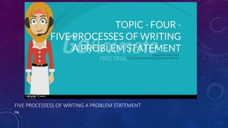 Writing a problem statement tutorials | PPT