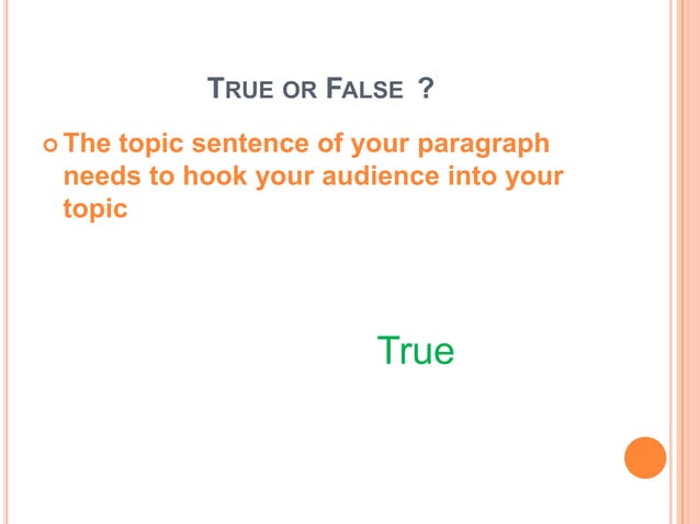 Writing a proper paragraph | PPTX