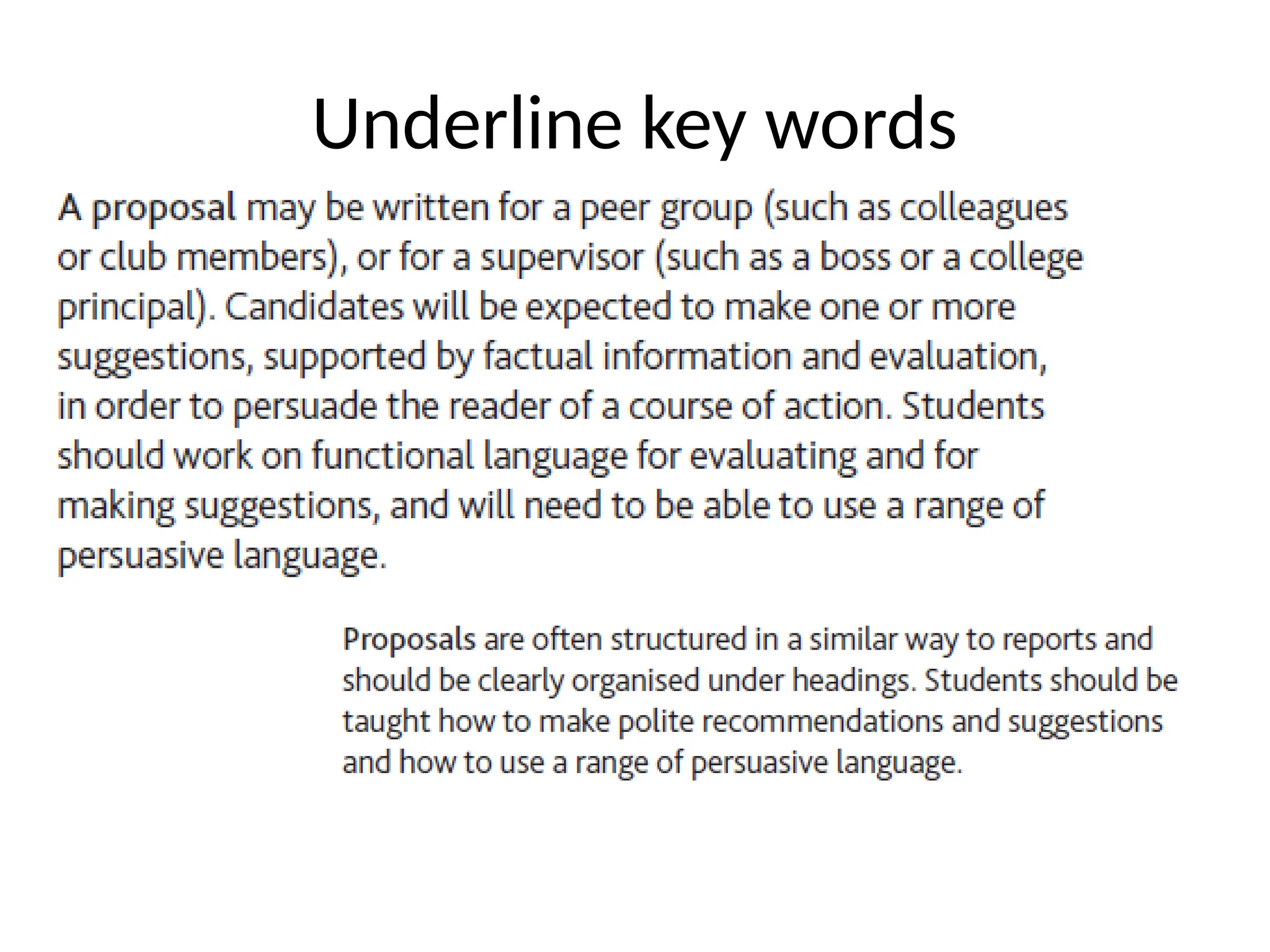 Writing a proposal C1 level - CAE exam.pptx