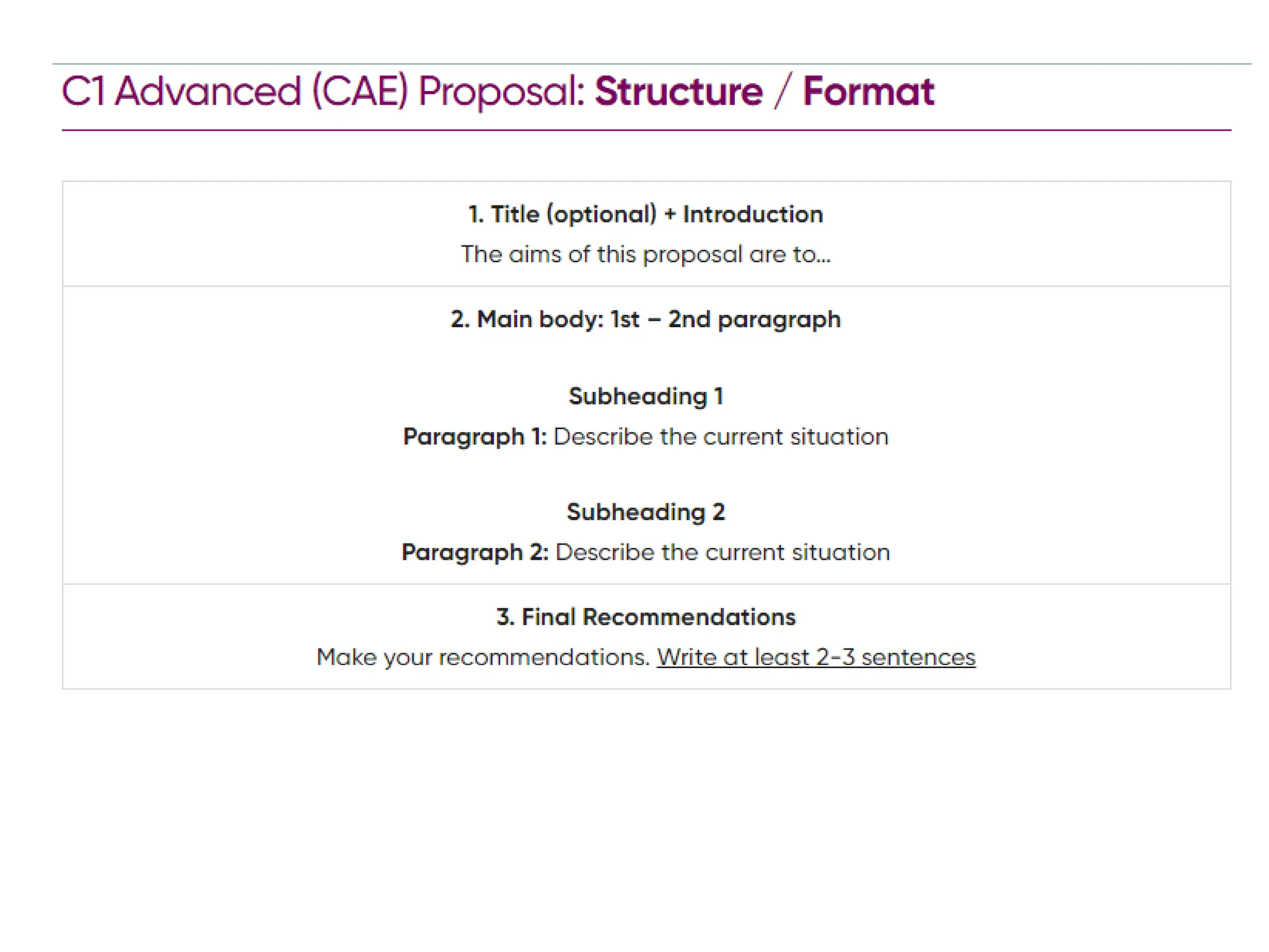 Writing a proposal C1 level - CAE exam.pptx