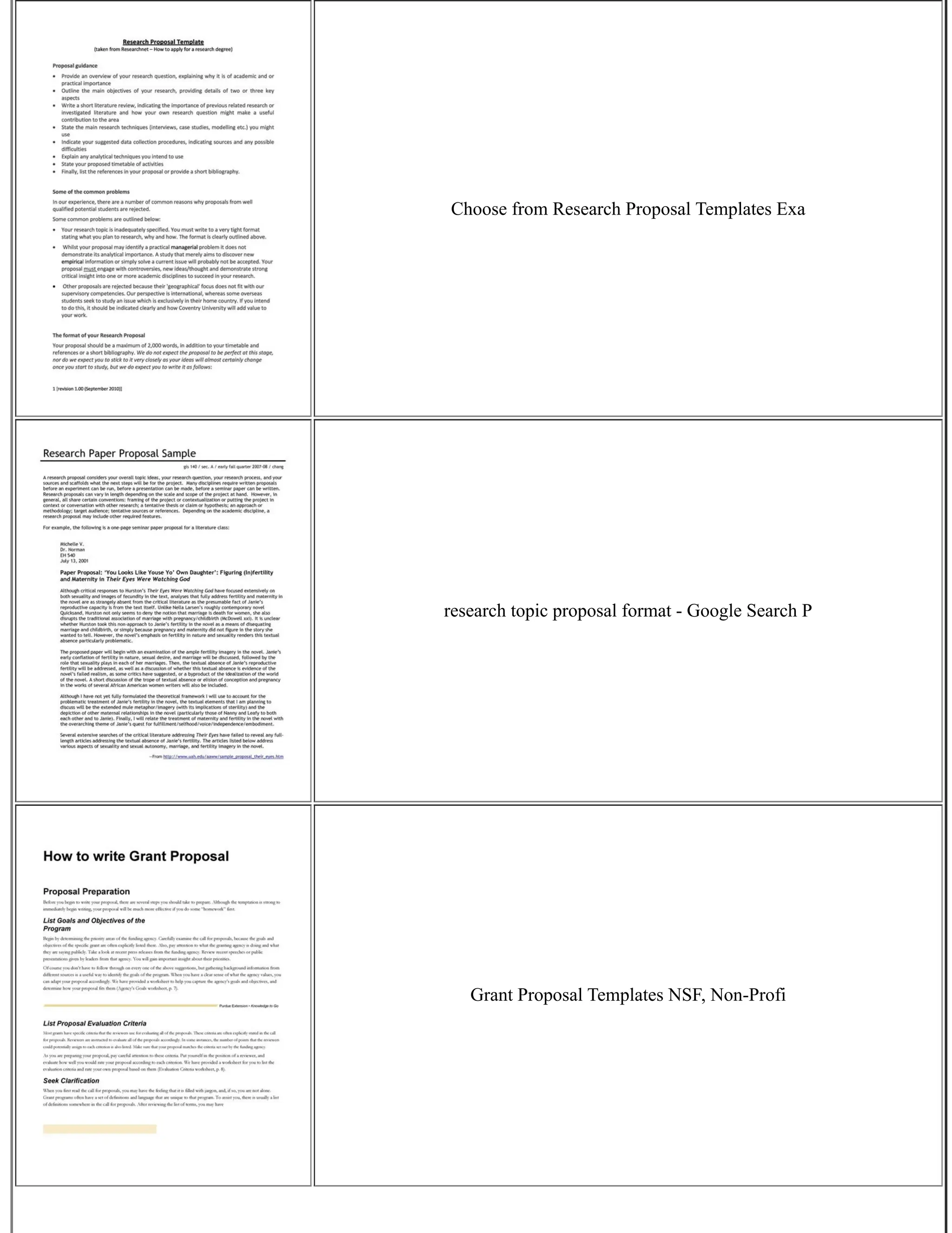 Writing A Proposal For A Research Paper | PDF