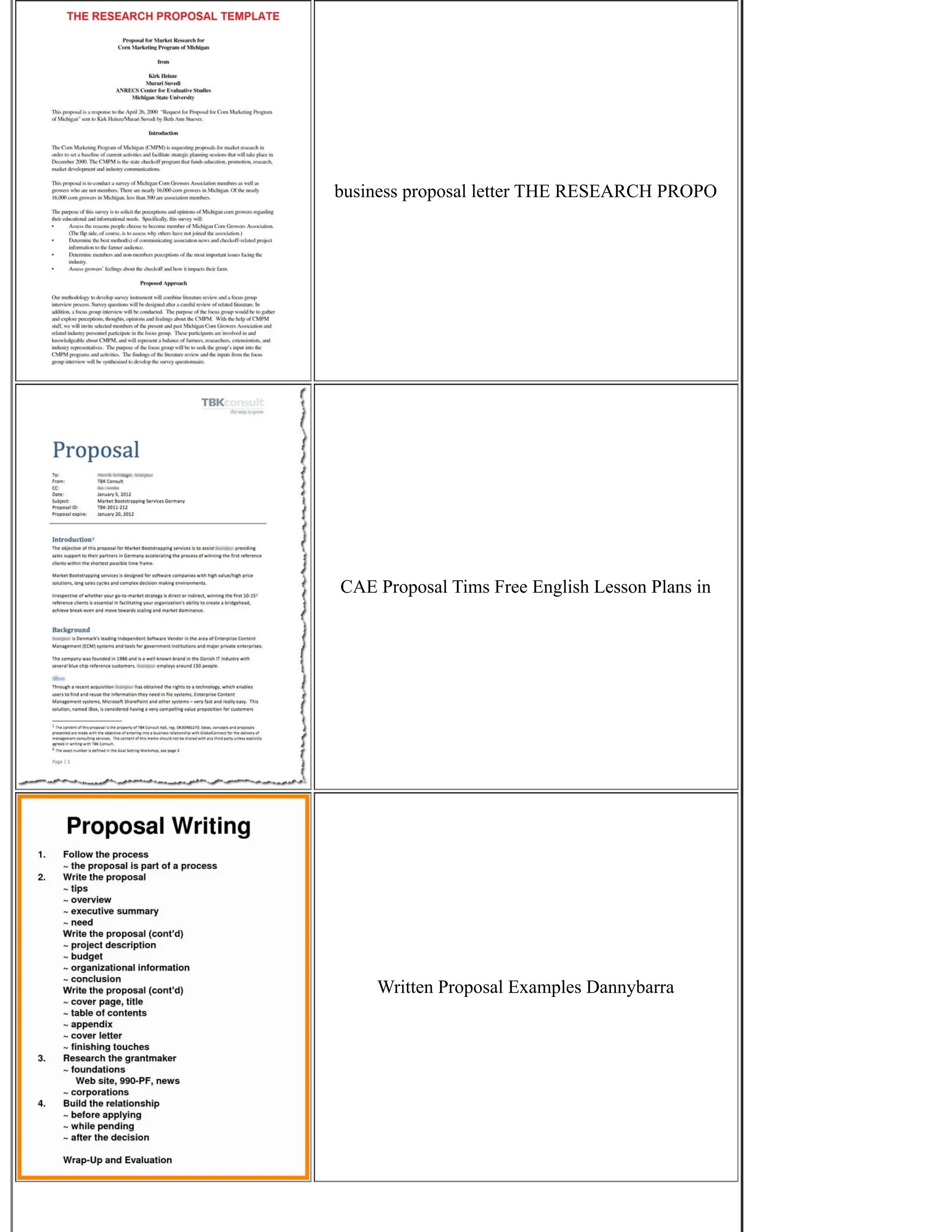 Writing A Proposal Paper | PDF