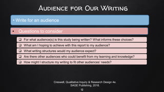 Writing a Qualitative Study | PDF