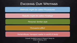 Writing a Qualitative Study | PDF