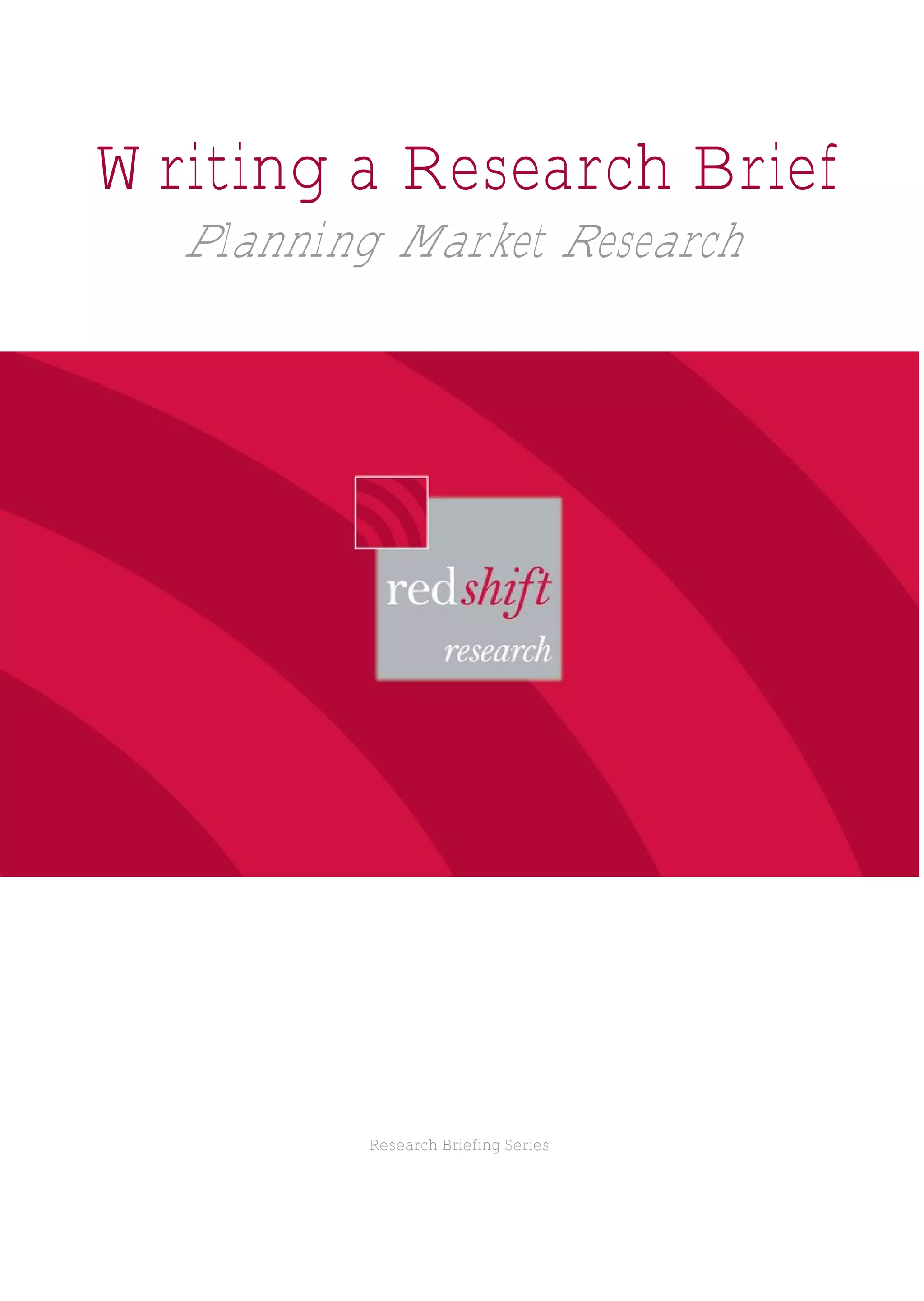 Writing a research brief | PDF