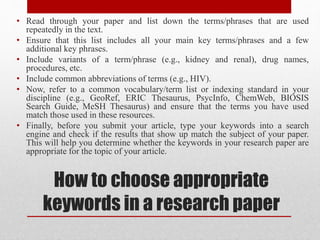 Writing a research paper | PPTX | Physical Therapy | Wellness