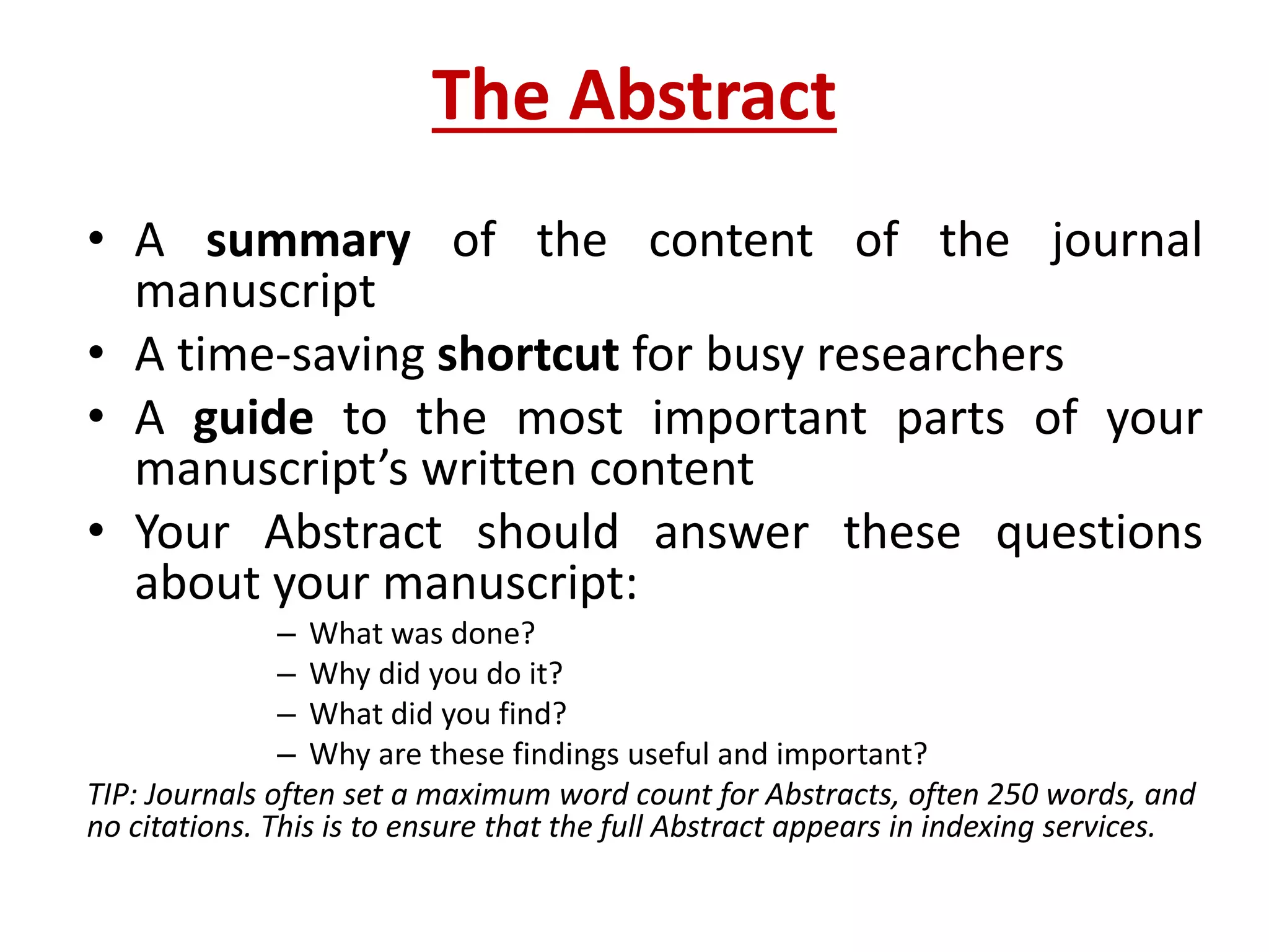 Writing a Research Paper | PPTX
