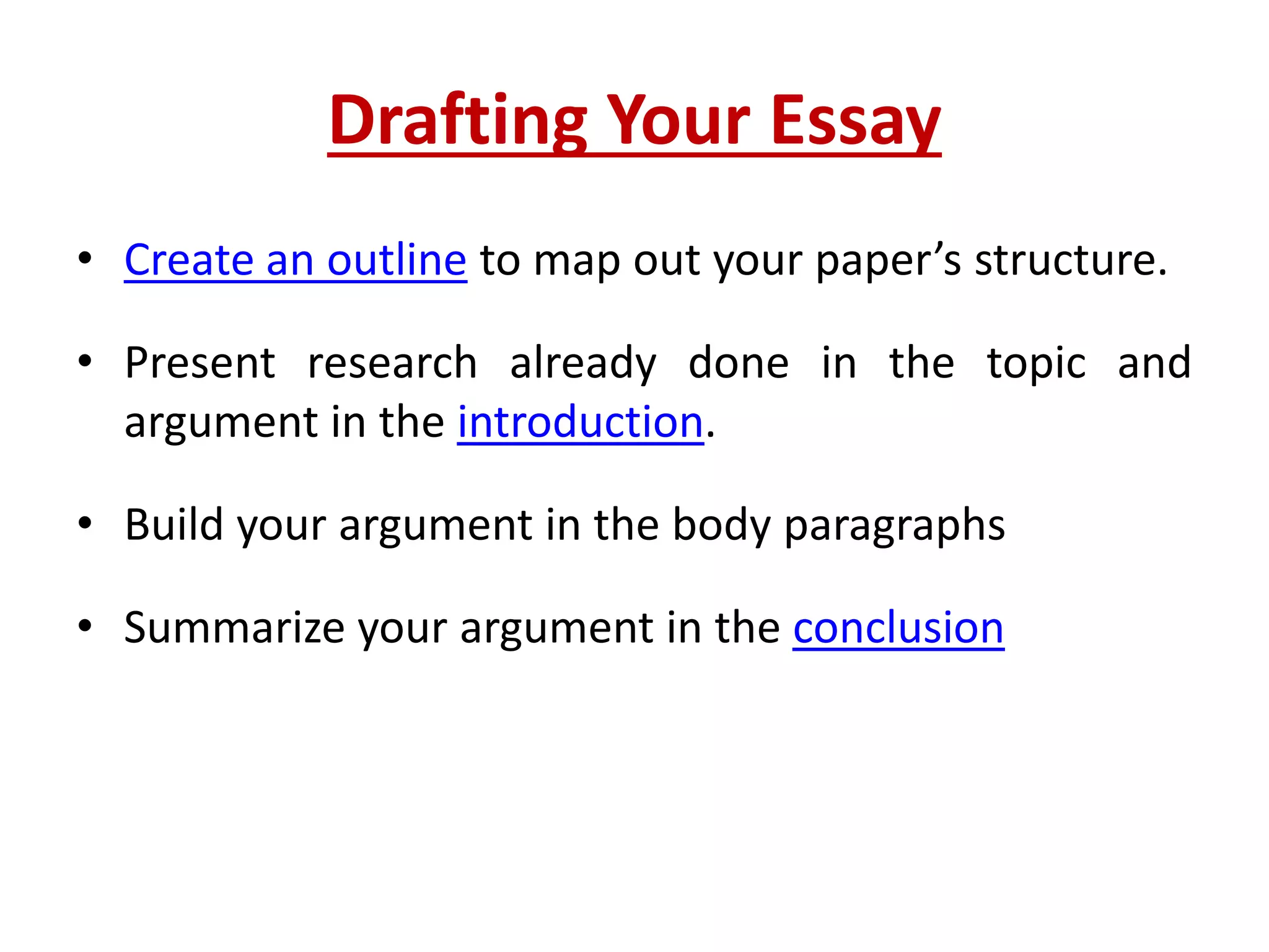 Writing a Research Paper | PPTX