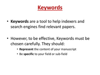 Writing a Research Paper | PPTX