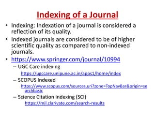 Writing a Research Paper | PPTX