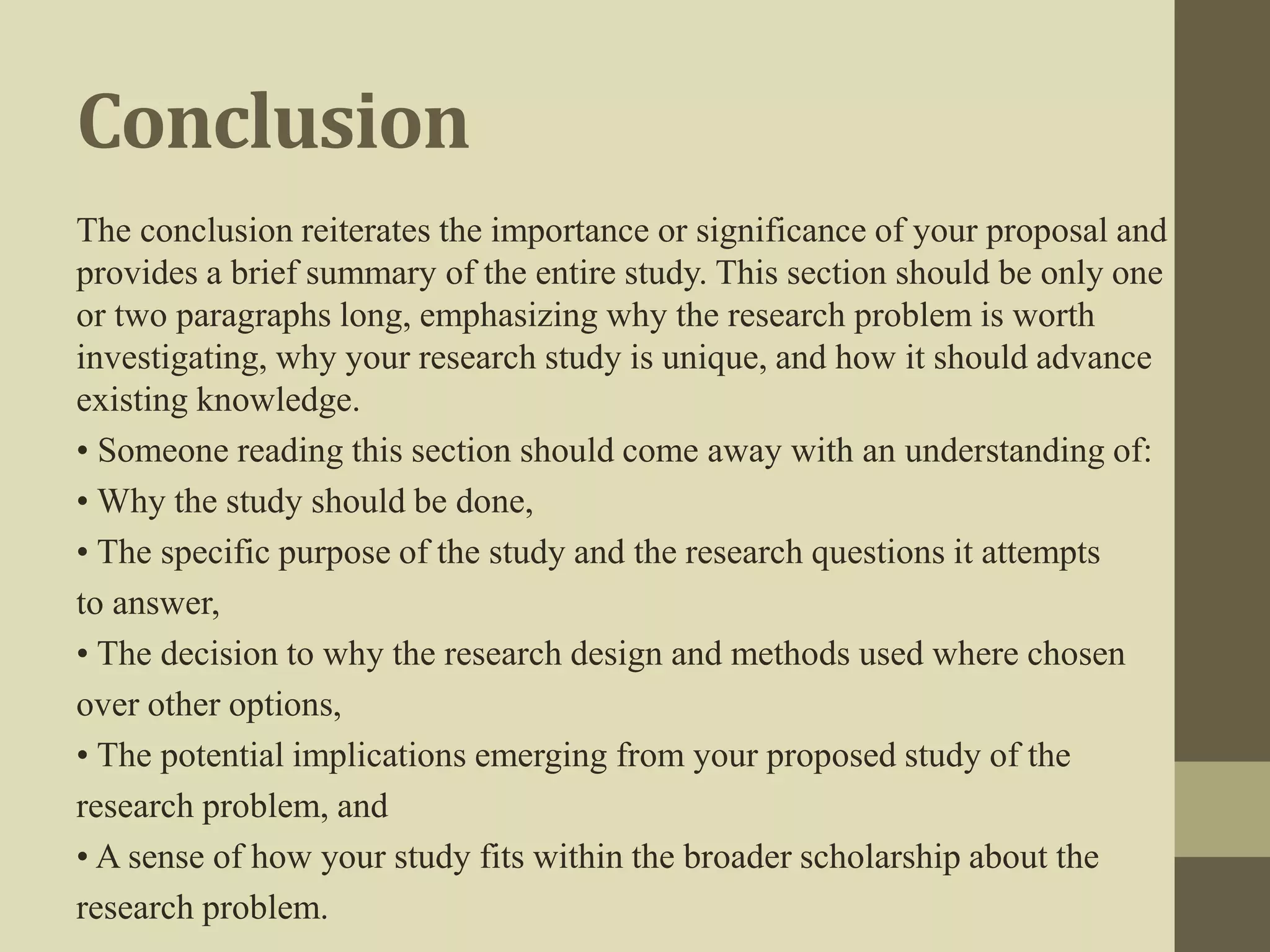 Writing a research proposal: Key chapters Explanation | PPTX