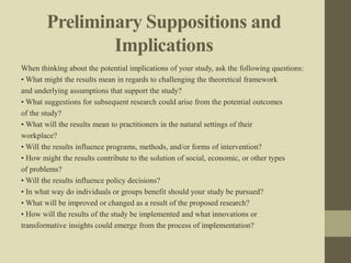 Writing a research proposal: Key chapters Explanation | PPTX