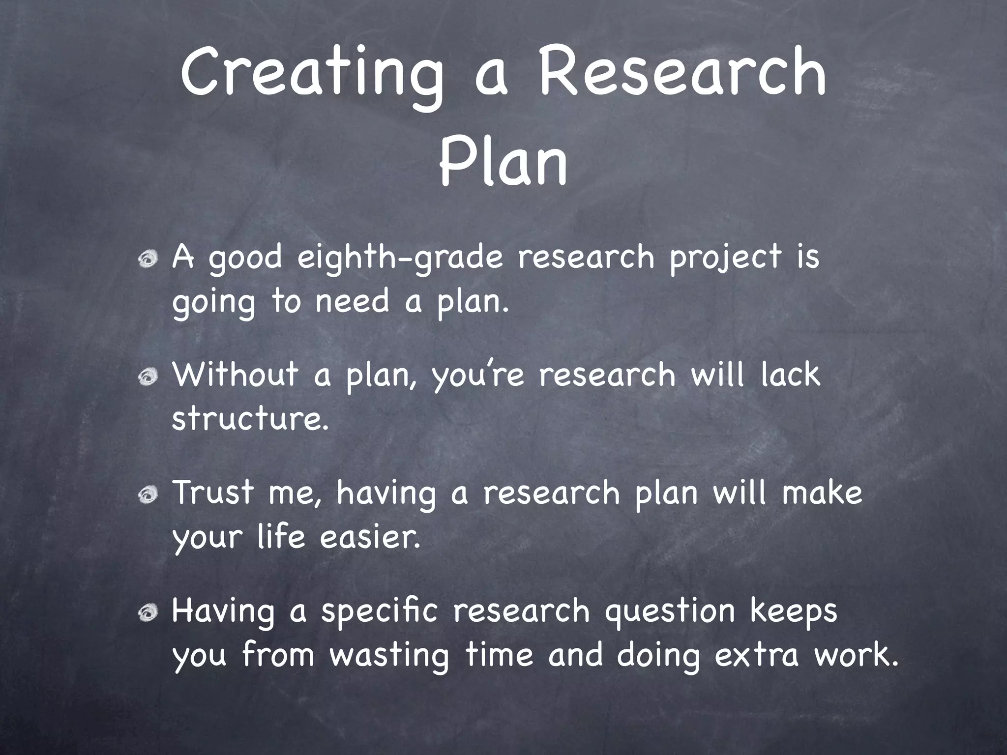 Writing A Research Question | KEY