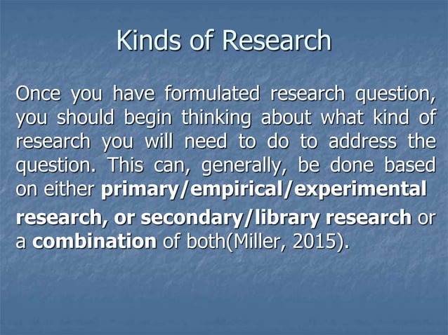 Writing a Research Question.ppt | Educational Assessment | Education
