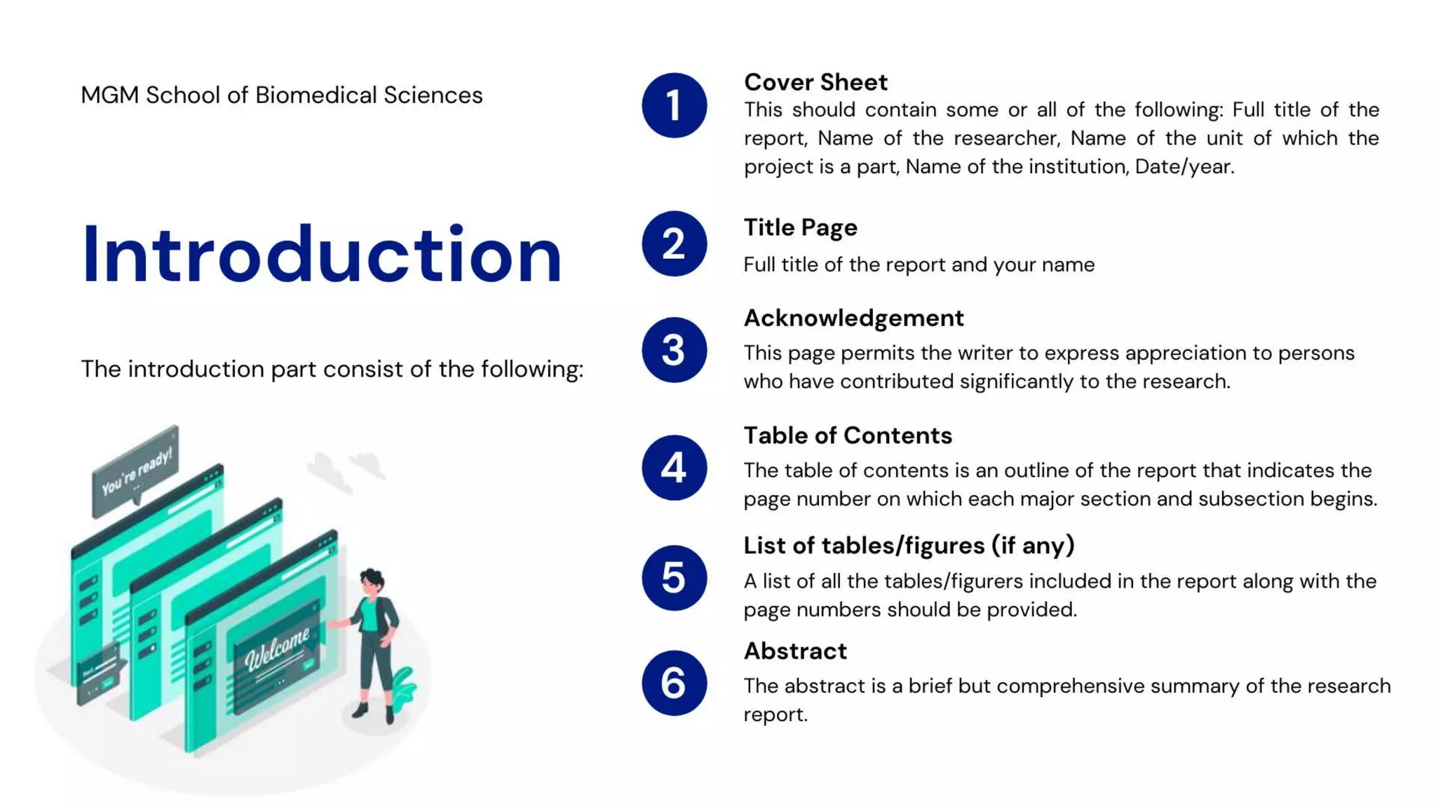 Writing a research report | PPT