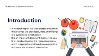 Writing a research report | PPT