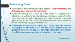 Writing A Research Report Part-2 Referencing.pptx