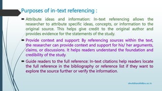 Writing A Research Report Part-2 Referencing.pptx