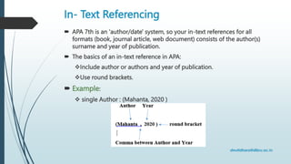 Writing A Research Report Part-2 Referencing.pptx