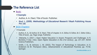 Writing A Research Report Part-2 Referencing.pptx