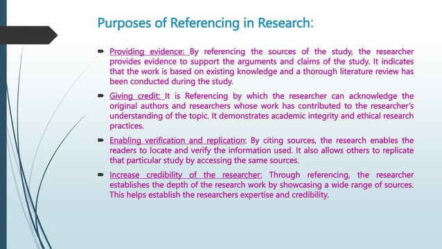 Writing A Research Report Part-2 Referencing.pptx
