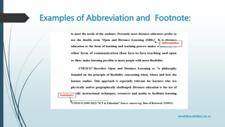 Writing A Research Report Part-2 Referencing.pptx