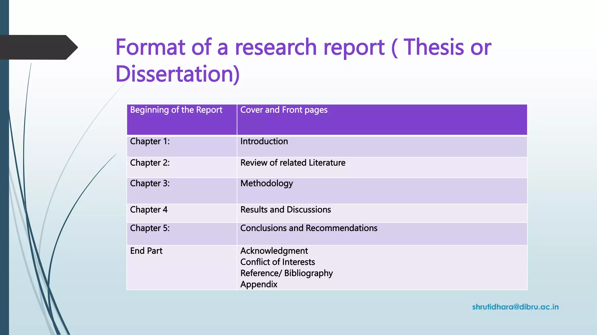 Writing A Research Report , Part 1.pptx