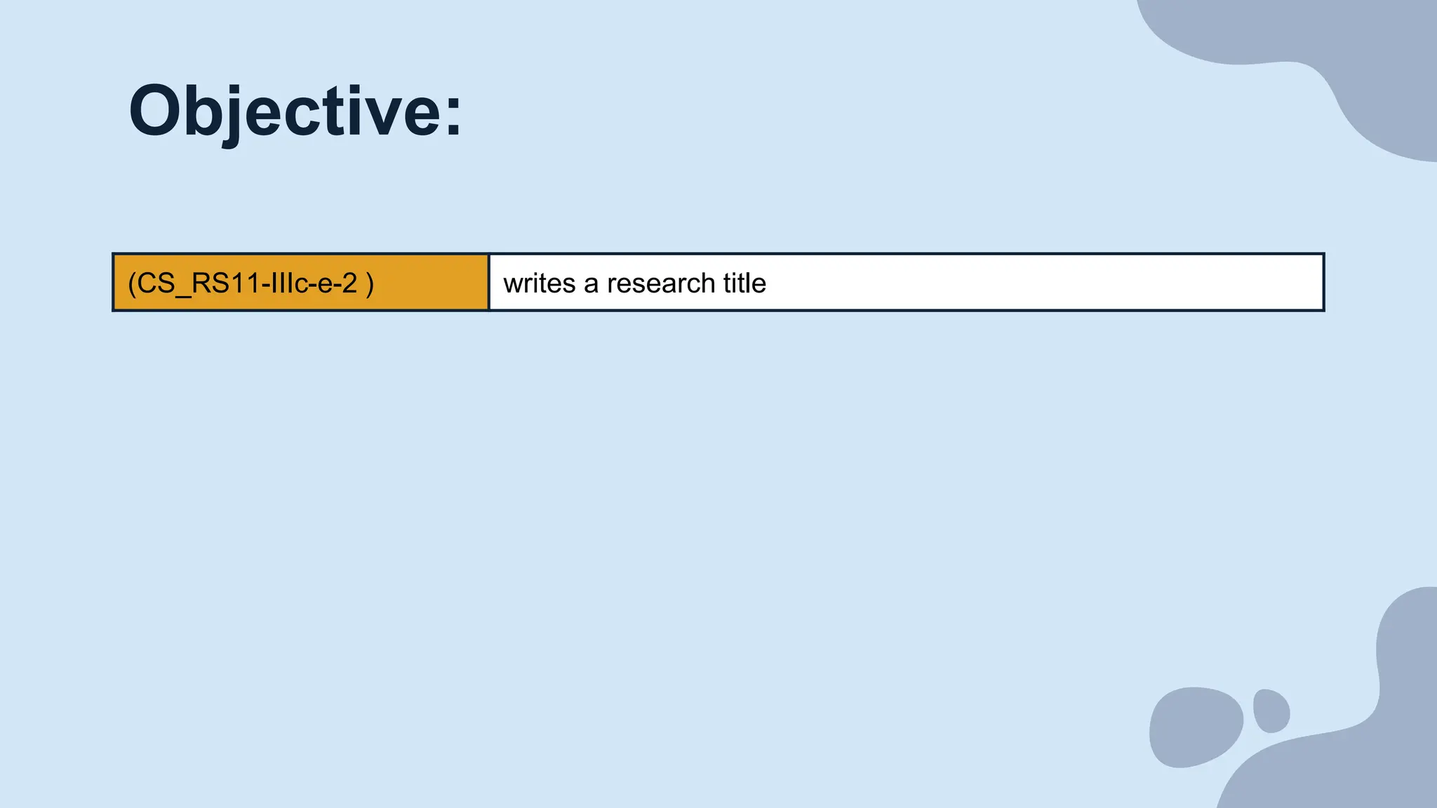 PRACTICAL RESEARCH 1: Lesson 6: WRITING A RESEARCH TITLE.pptx