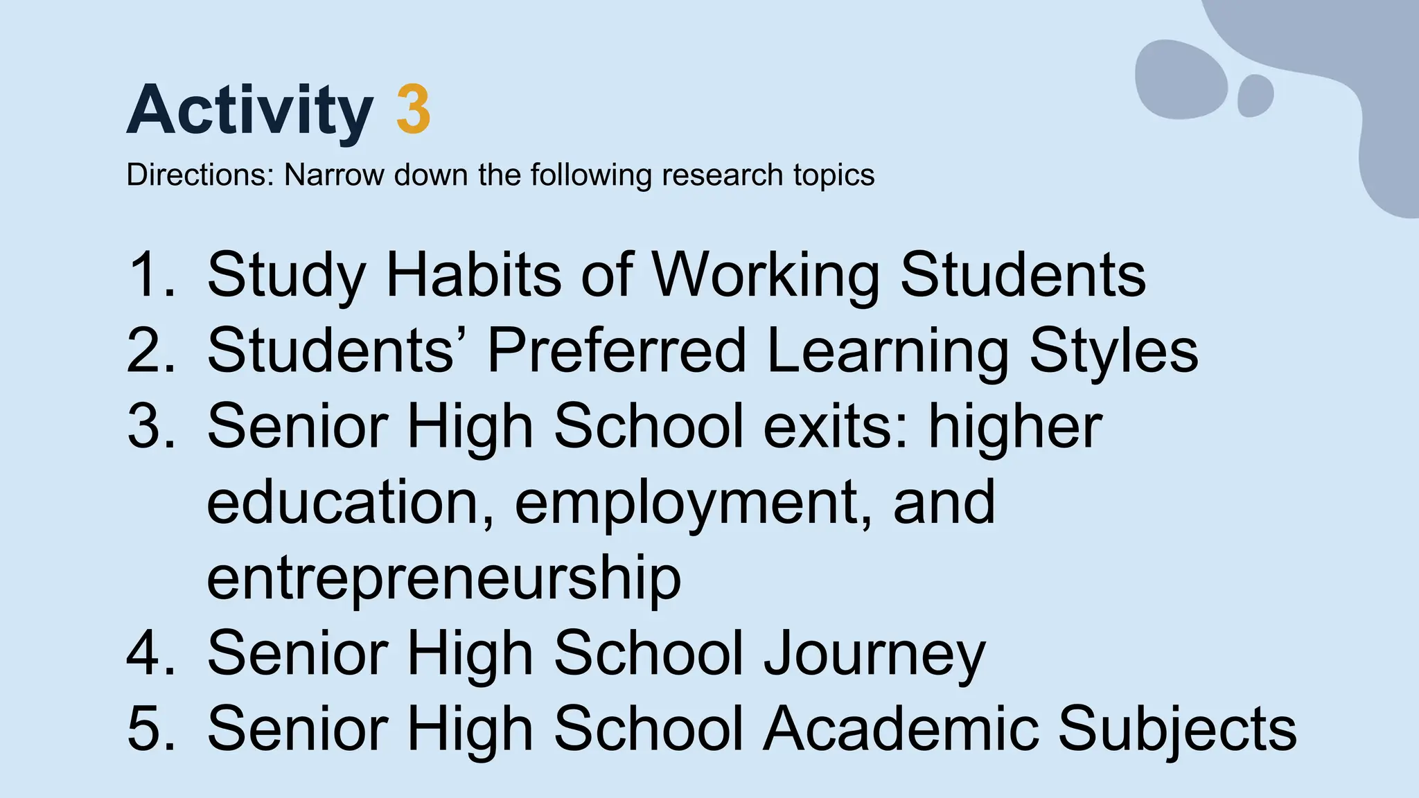 PRACTICAL RESEARCH 1: Lesson 6: WRITING A RESEARCH TITLE.pptx