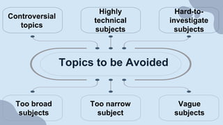 PRACTICAL RESEARCH 1: Lesson 6: WRITING A RESEARCH TITLE.pptx