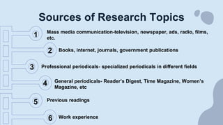 PRACTICAL RESEARCH 1: Lesson 6: WRITING A RESEARCH TITLE.pptx