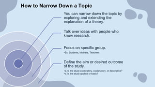 PRACTICAL RESEARCH 1: Lesson 6: WRITING A RESEARCH TITLE.pptx