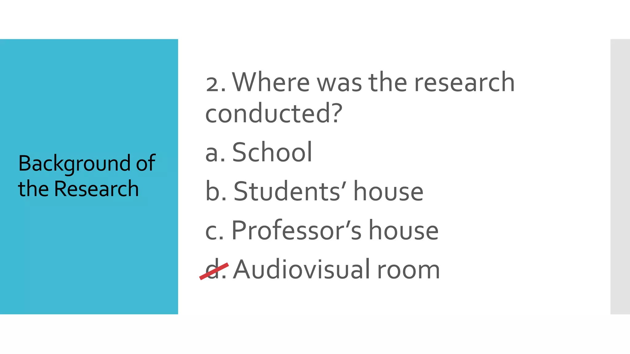Writing a Research Title, SOP,Background, Scope and Delimitation,.pptx