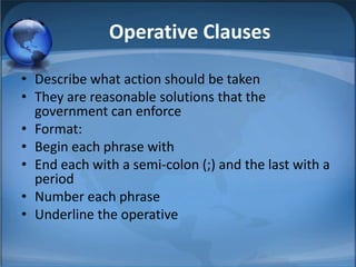 Writing a Resolution | PPTX