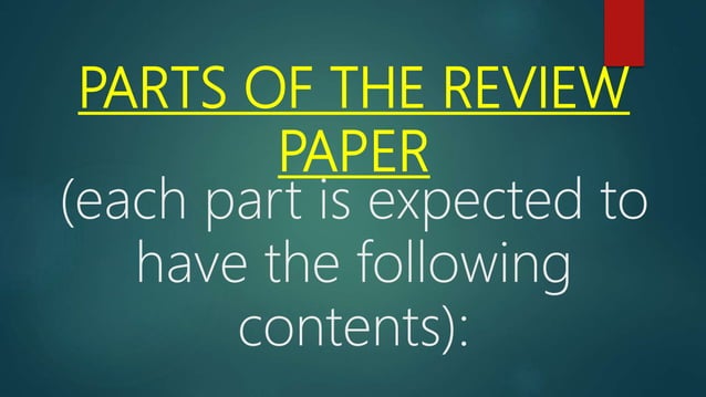 WRITING A REVIEW PAPER.pptx