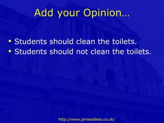 Writing arguments (pros and cons) | PDF