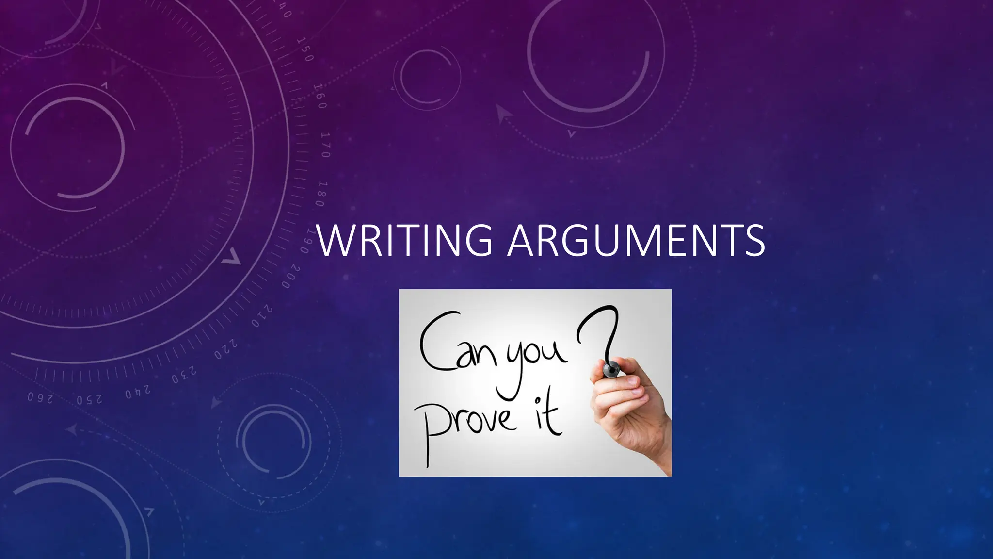 Writing Arguments Into Literature G6.pptx