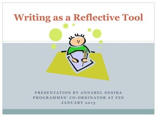 Writing as a reflective tool | PDF