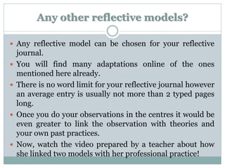 Writing as a reflective tool | PDF