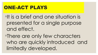 Writing a scene for one-act play creative writing.pptx