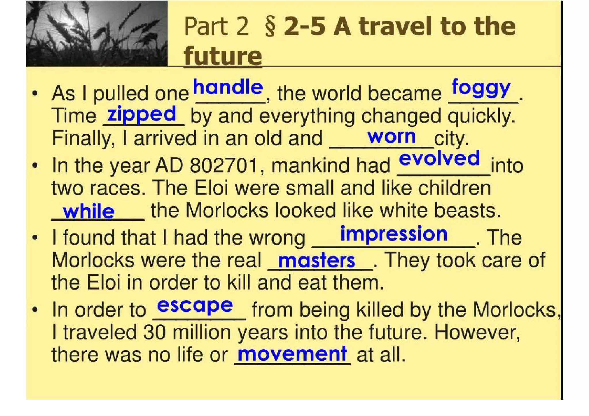 Writing A Science Fiction Story | PPT