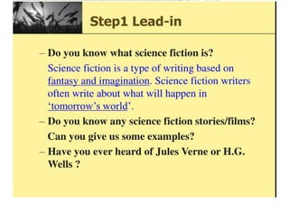 Writing A Science Fiction Story | PDF