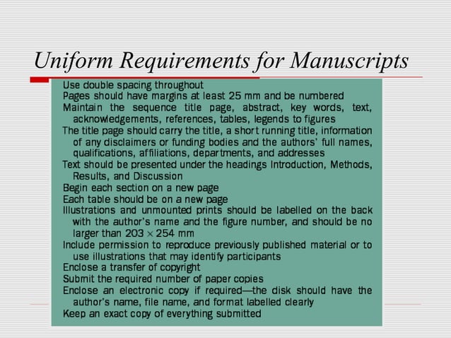 Writing a scientific paper | PPT